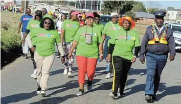 Political leaders join healthy 5km walk - PressReader