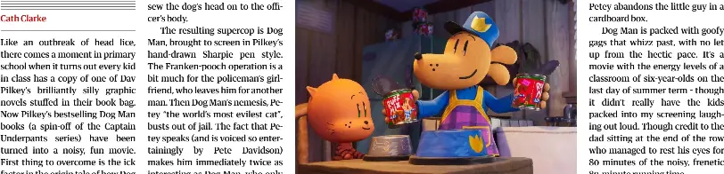 Dog Man review - goofy gags galore as the Frankenpoo­ch takes on a ...