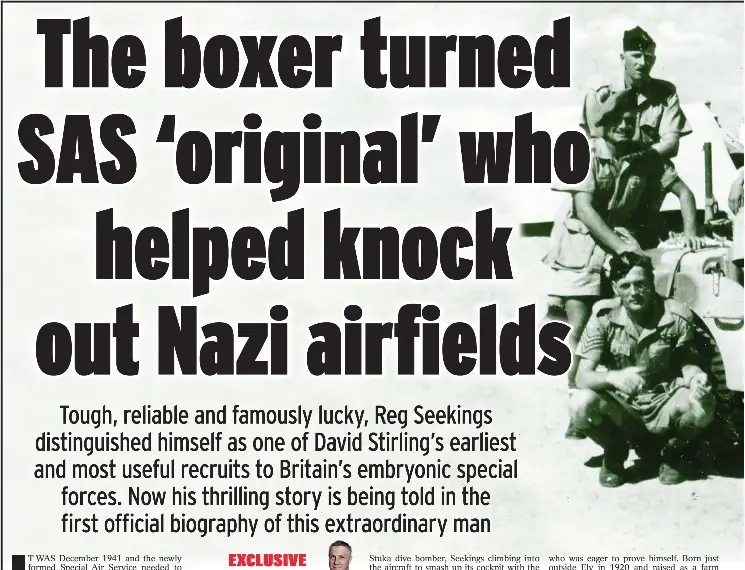 The boxer turned SAS ‘original’ who helped knock out Nazi airfields ...