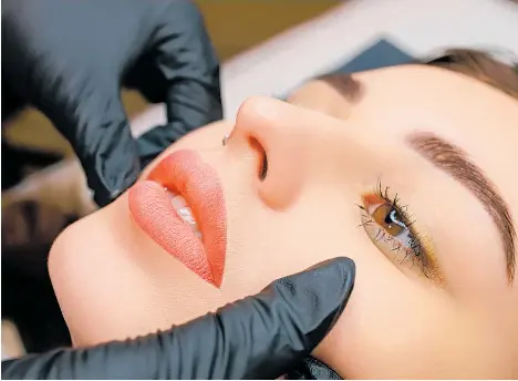 BEAUTY: When it comes to semi-permanent makeup, one procedure is on everybody’s lips - PressReader