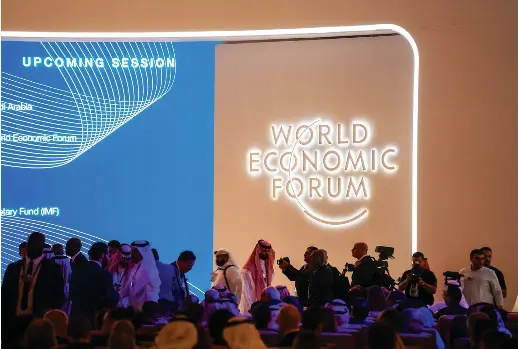 WEF meeting in Riyadh vital to build ‘trust’ in global systems ...