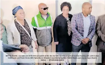 New homes for shack dwellers - PressReader