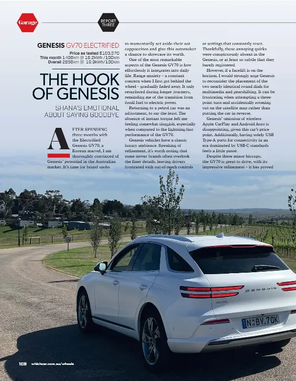 THE HOOK OF GENESIS - PressReader