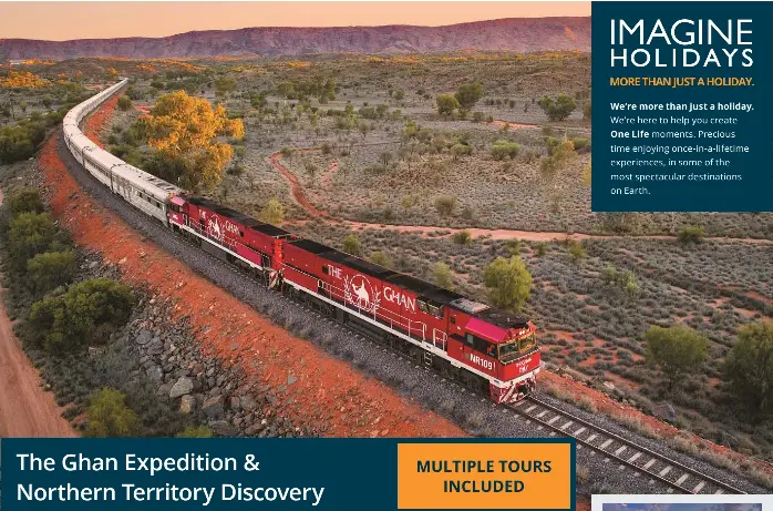 The Ghan Expedition & Northern Territory Discovery - PressReader