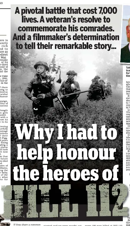 Why I had to help honour the heroes of HILL 112 - PressReader