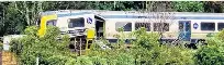 Train ‘completely crumpled’ after crashing into buffer | Otago Daily ...