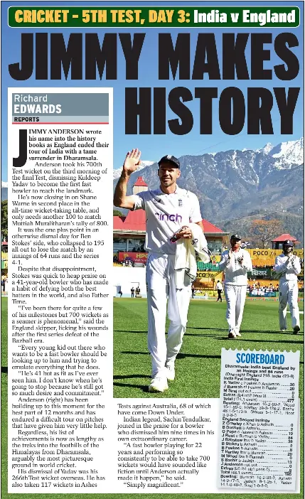 JIMMY MAKES HISTORY - PressReader
