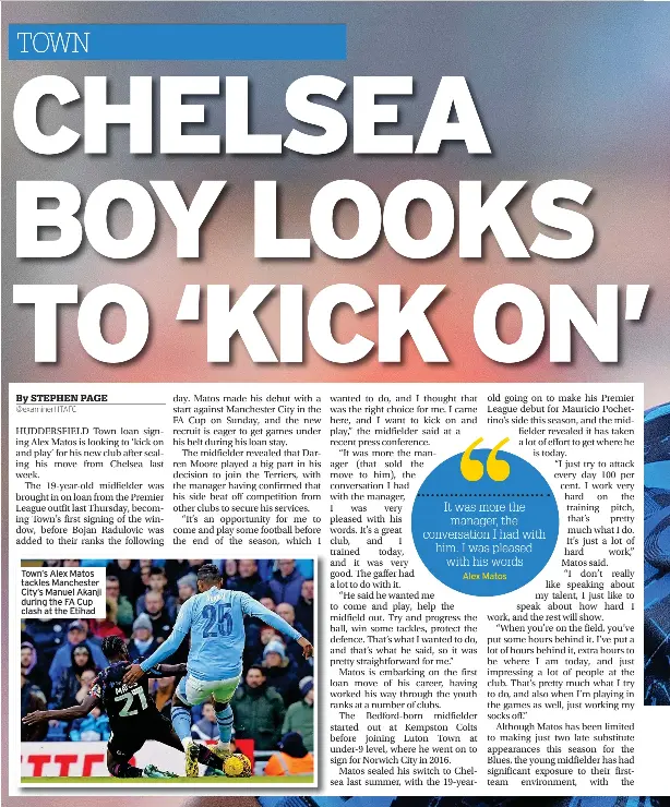 CHELSEA BOY LOOKS TO ‘KICK ON’ - PressReader