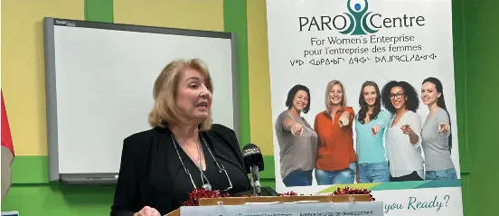 PARO Centre for Women’s Enterprise Supports Women in Business - PressReader