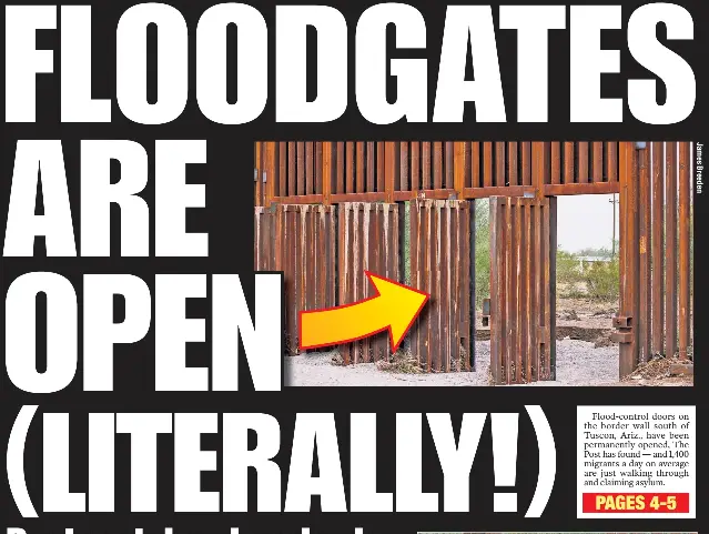 FLOODGATES ARE OPEN (LITERALLY! ) - New York Post (2023-08-22)