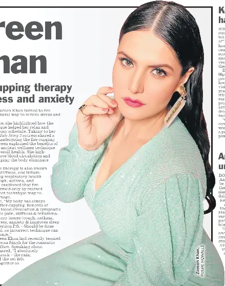 Zareen Khan - PressReader