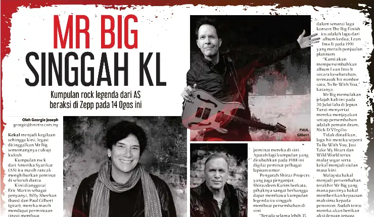 MR BIG SINGGAH KL - PressReader
