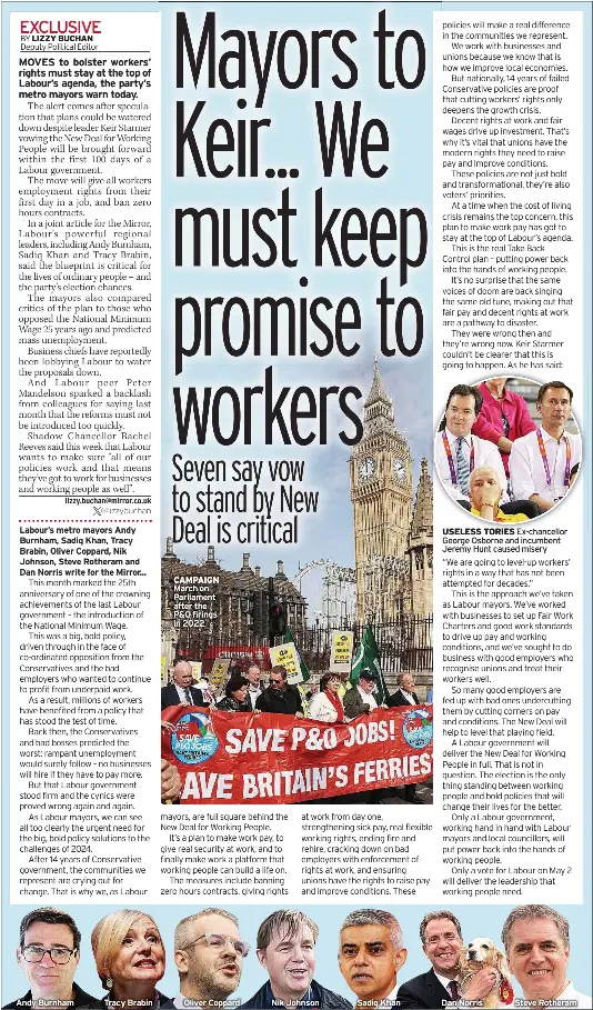 Mayors to Keir... We must keep promise to workers - PressReader