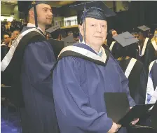 Senior's love of learning earns him history degree - PressReader