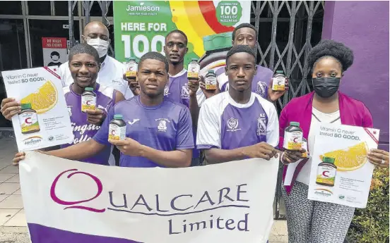 Qualcare makes vitamin c donation to kc - PressReader