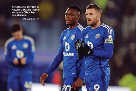 It may be time to drop Vardy - PressReader