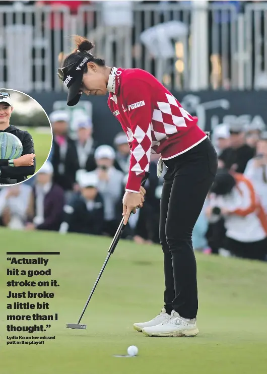 Put it down to putting - PressReader