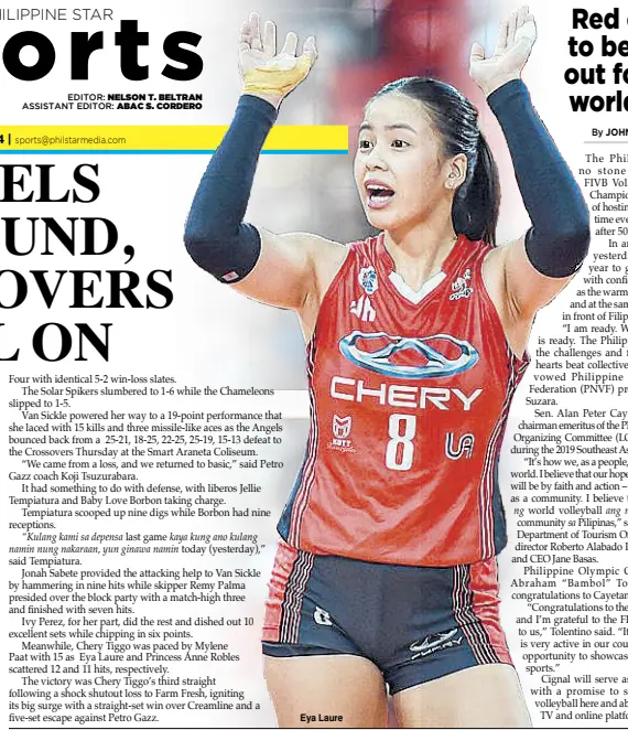 Angels rebound, crossovers roll on - PressReader