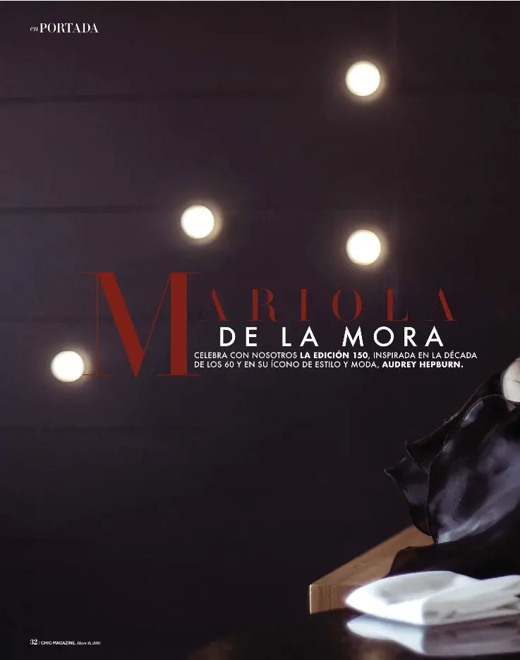 EN PORTADA: MARIOLA DE LA MORA - PressReader