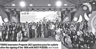 Young innovators get funding support from DOST-PCIEERD - PressReader