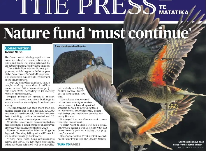 Nature fund ‘must continue’ - PressReader