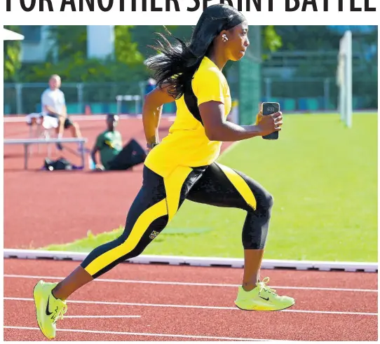 SHELLY READY FOR ANOTHER SPRINT BATTLE - PressReader