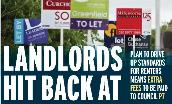 LANDLORDS HIT BACK AT LICENSING PLAN - PressReader