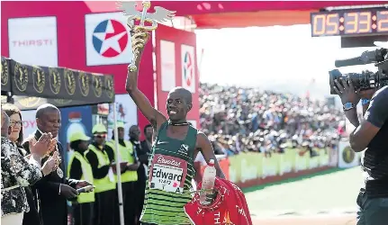 Mothibi and Steyn make it a local affair at the Comrades - PressReader