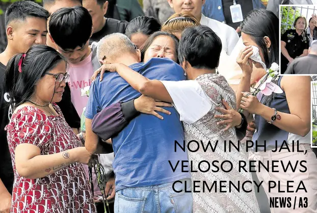NOW IN PH JAIL, VELOSO RENEWS CLEMENCY PLEA - PressReader
