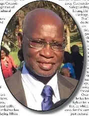 Prof Dawson Munjeri: Champion of heritage based philosophy - PressReader