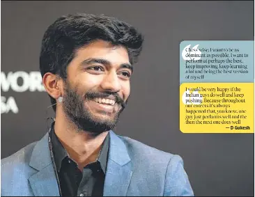 ‘Now, becoming the best player in the world is what I care about most’ - PressReader