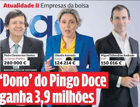 `Dono' do Pingo Doce ganha 3,9 milhões - PressReader