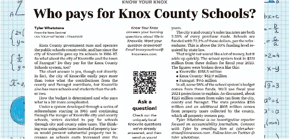 Who pays for Knox County Schools? - PressReader
