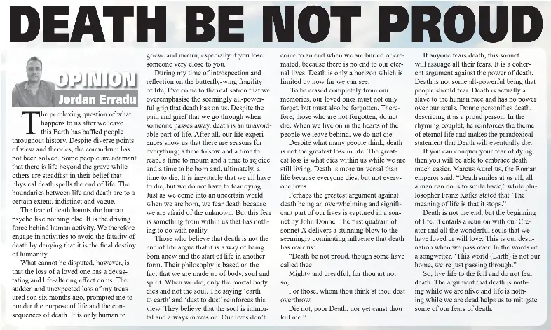 OPINION Jordan Erradu - PressReader