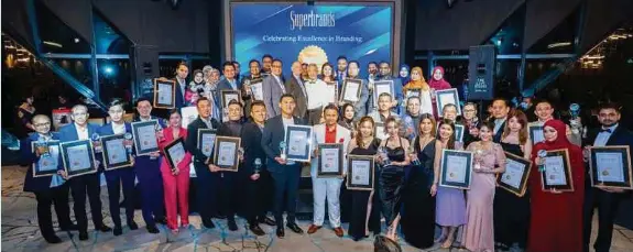 40 jenama terima Anugerah Superbrand­s Malaysia 2023 - PressReader