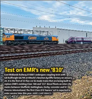 Test on EMR’s new ‘810’ - PressReader