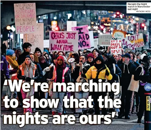 ‘We’re marching to show that the nights are ours’ - PressReader