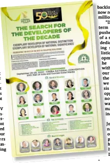 CREBA marks 50 years in housing and community dev’t - PressReader