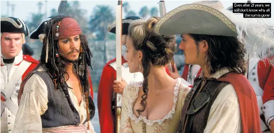 IS IT JUST ME OR DID BLOCKBUSTE­RS PEAK WITH POTC? - PressReader