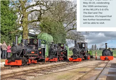 Penrhyn Avonside tanks reunited at Statfold - PressReader