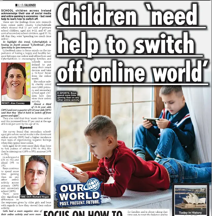 Children ‘need help to switch off online world’ - PressReader