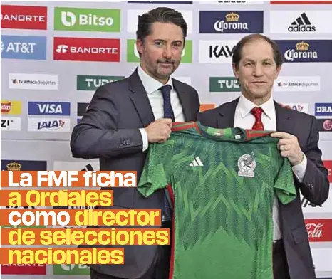 La FMF ficha a Ordiales como director de seleccione­s nacionales ...