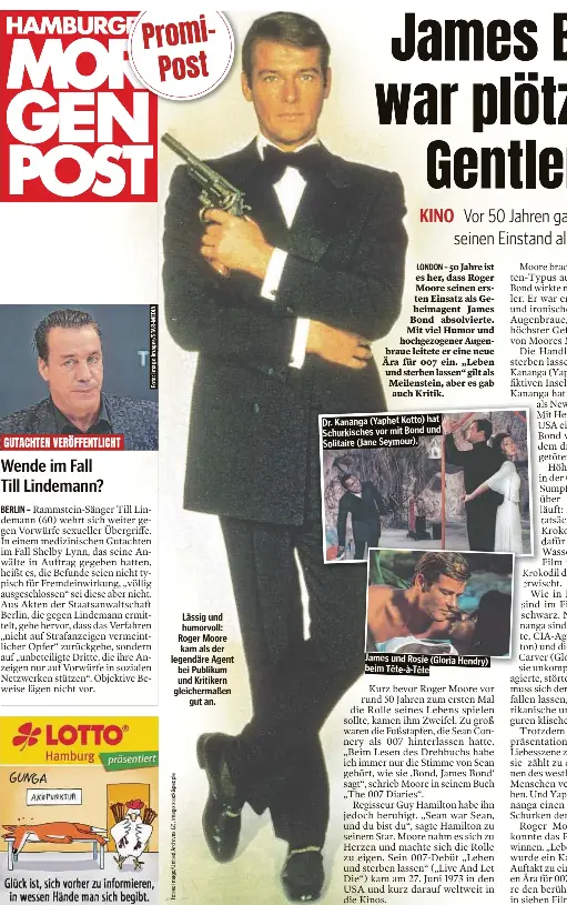 James Bond war plötzlich Gentleman - PressReader