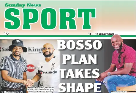 BOSSO PLAN TAKES SHAPE - PressReader