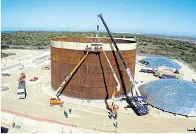 Orion oil tank project at Coega on track - PressReader