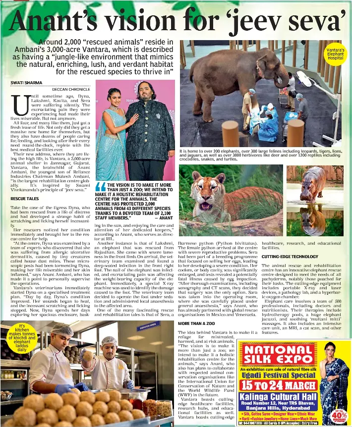 Anant’s vision for ‘jeev seva’ - PressReader