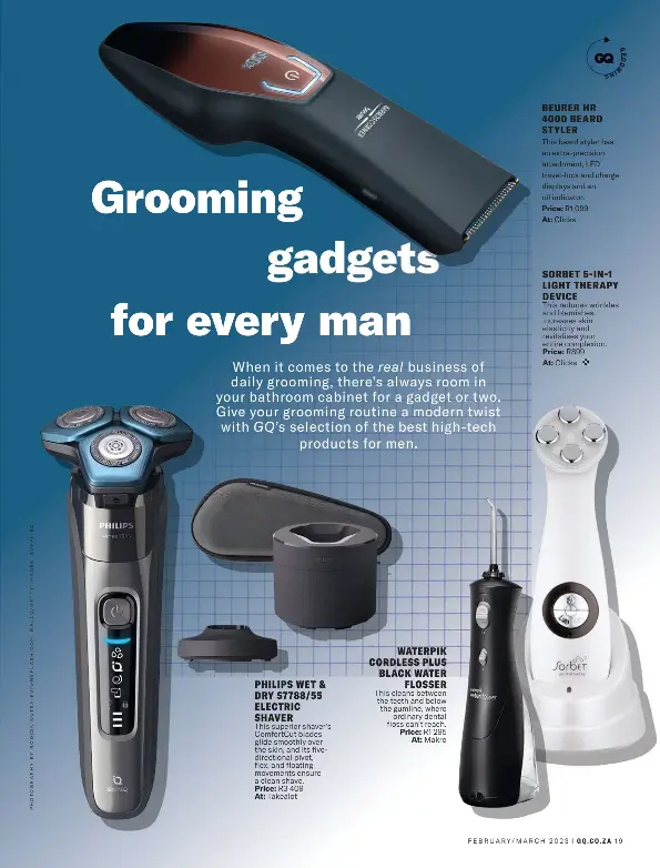 Grooming gadgets for every man - PressReader