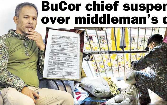 BuCor chief suspended over middleman’s death - PressReader