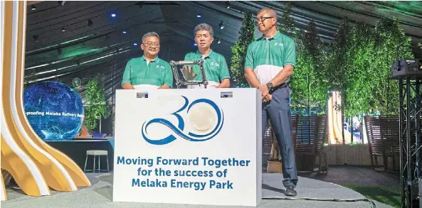 MELAKA ENERGY PARK’S CONTRIBUTI­ON TO PETRONAS’ 50-YEAR JOURNEY ...