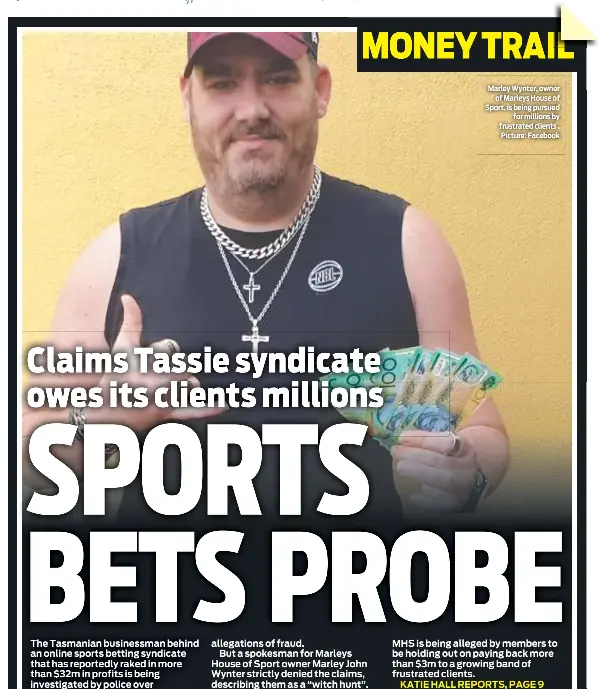 SPORTS BETS PROBE - PressReader
